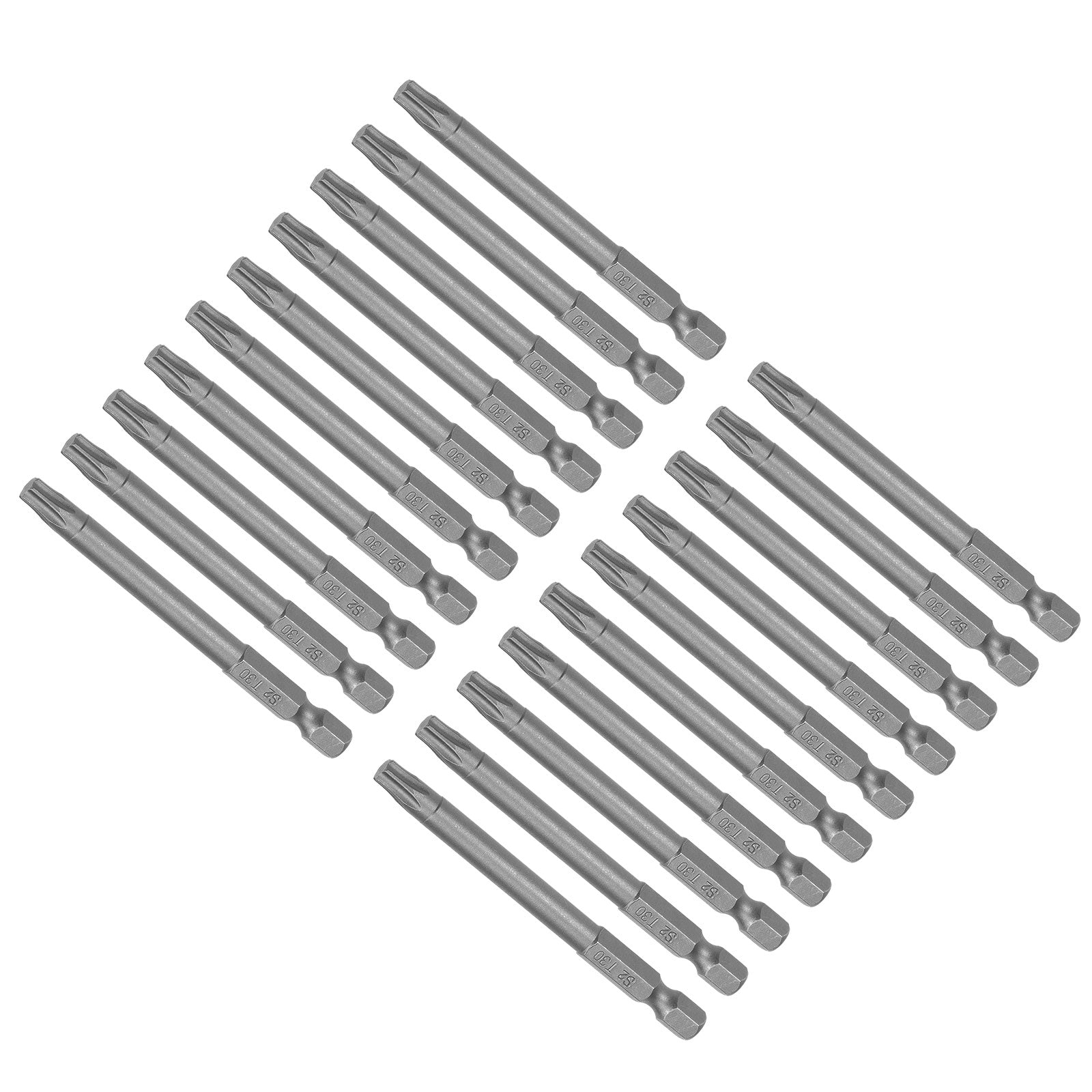 T30 Torx Head Screwdriver Bit 3" L 1/4 " Hex Shank Steel Screw Driver ...