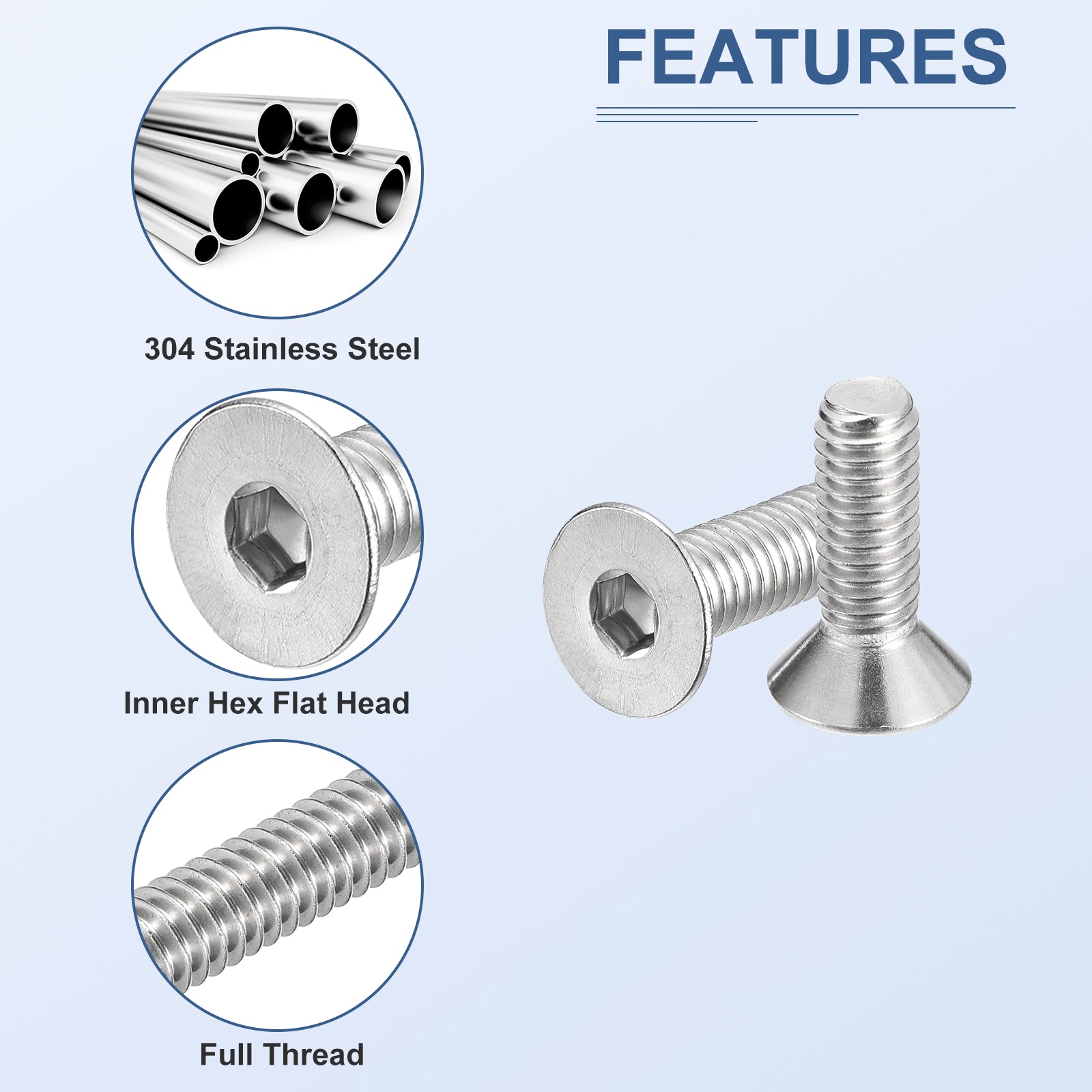 600Pcs M2 M3 Hex Head Socket Cap Screws Bolts Nuts Kit | Harfington