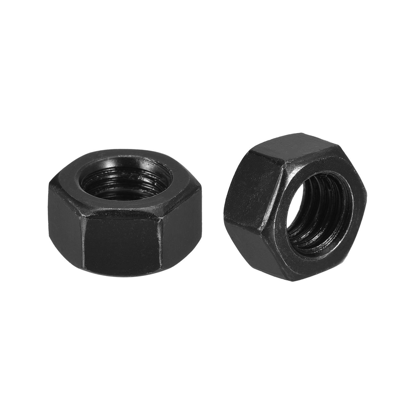 Hex Nuts Carbon Steel Coarse Thread Black Oxide Hexagon Nut Hardware ...