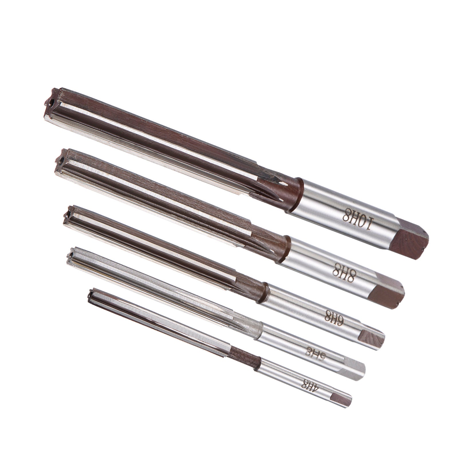 Hand Reamers Set 4mm-10mm 6 Flutes 5 Pieces for Aluminum, Copper ...