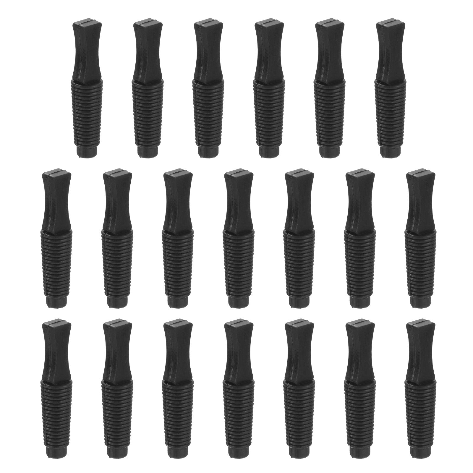20Pcs Rubber Thread Tapered Insert Plug M10 Test Tubes Bungs Stopper ...