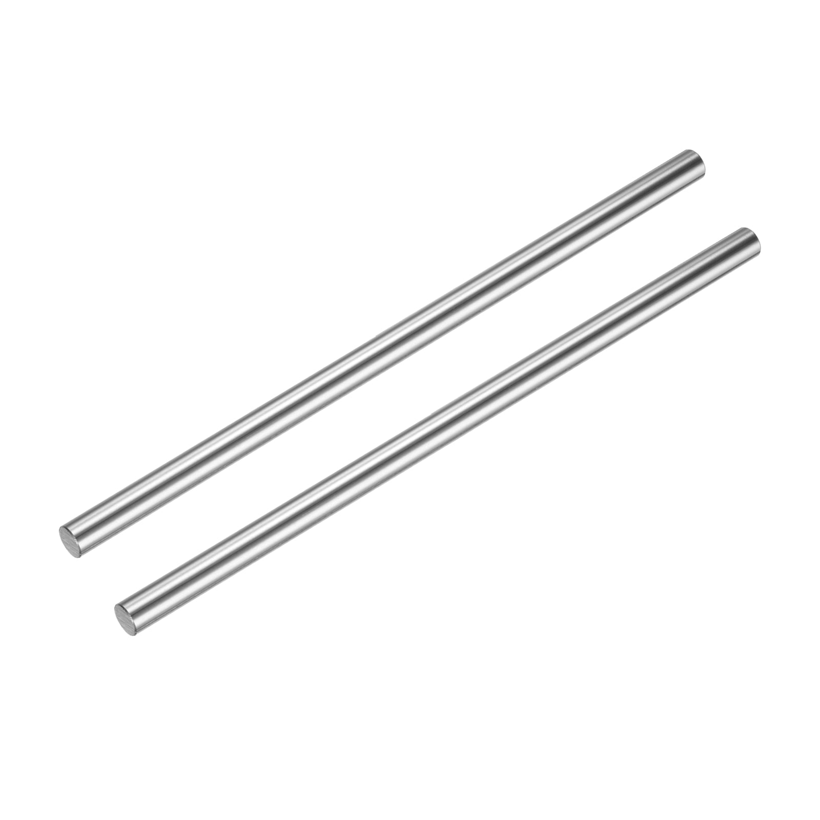 Uxcell 2pcs Linear Motion Rod 13mm x 350mm Hardened Steel Chrome Plated ...