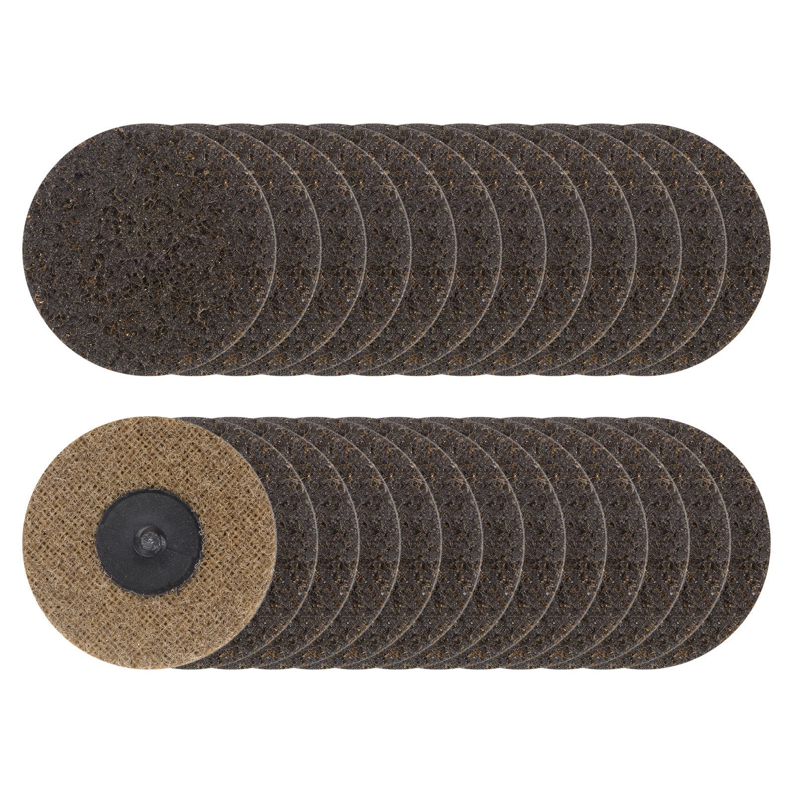 Quick Change Sanding Discs R-Type Roll Lock Aluminum Oxide Nylon Fiber ...