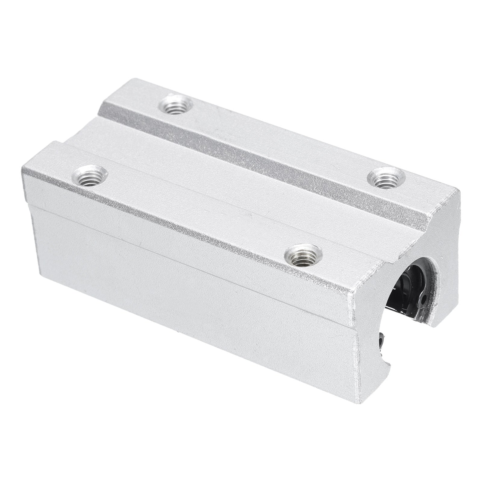 Uxcell 2Pcs SBR12LUU Linear Bearing Block 12mm Open Bearing Long Block ...