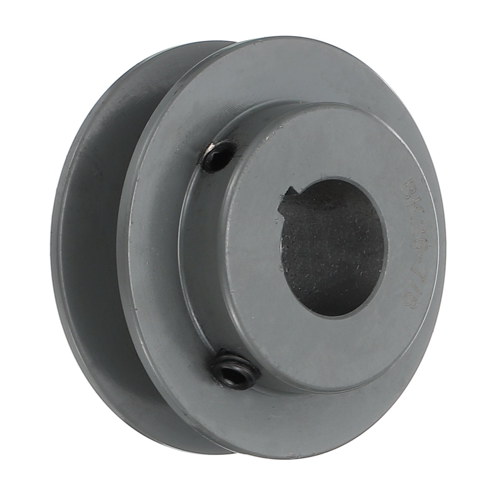 Uxcell BK26-7/8 V-Belt Sheave 7/8"Bore 2.75"OD Single Groove Web Sheave ...