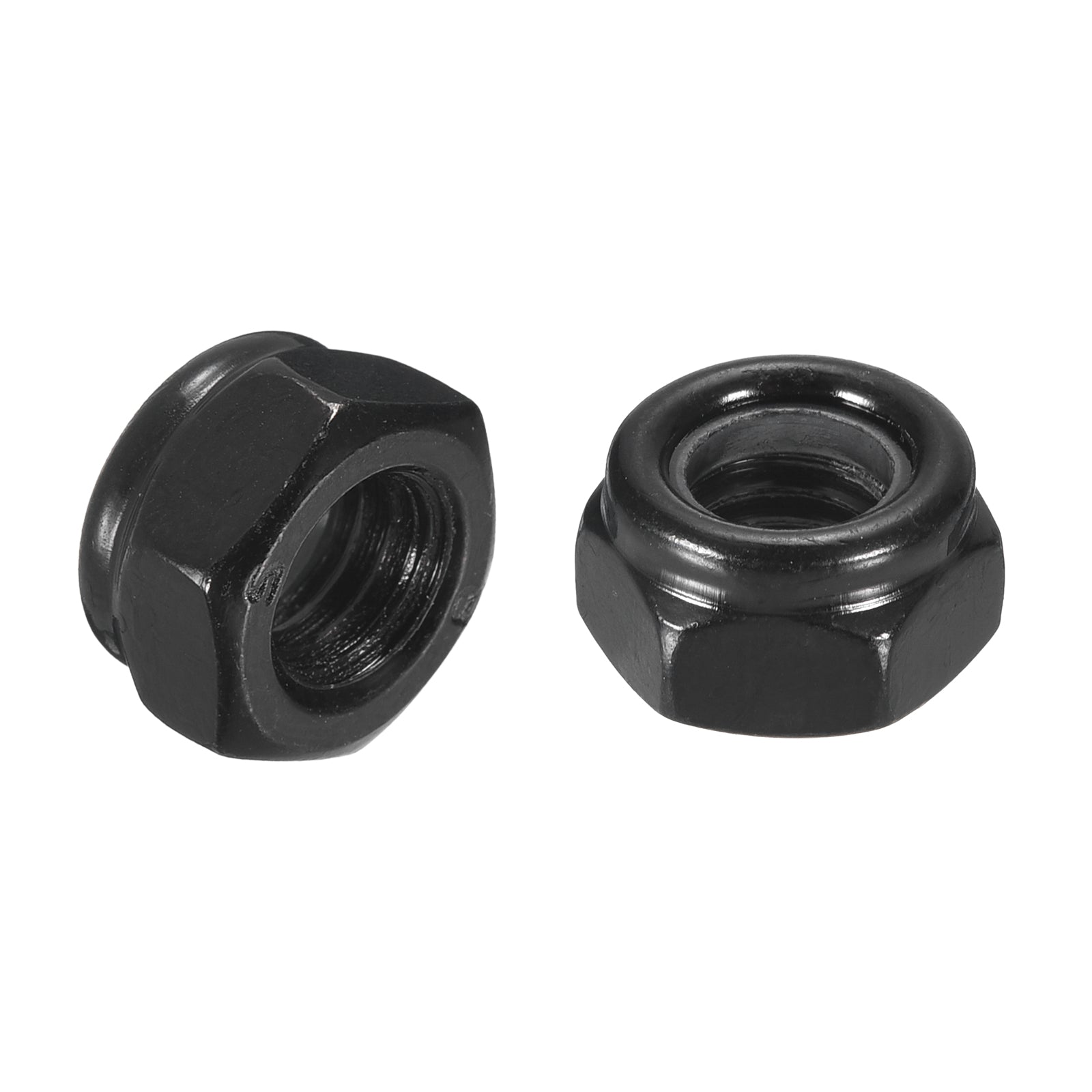 Uxcell Nylon Insert Hex Lock Nuts, Self-Locking Nylon Insert Stop Nut ...