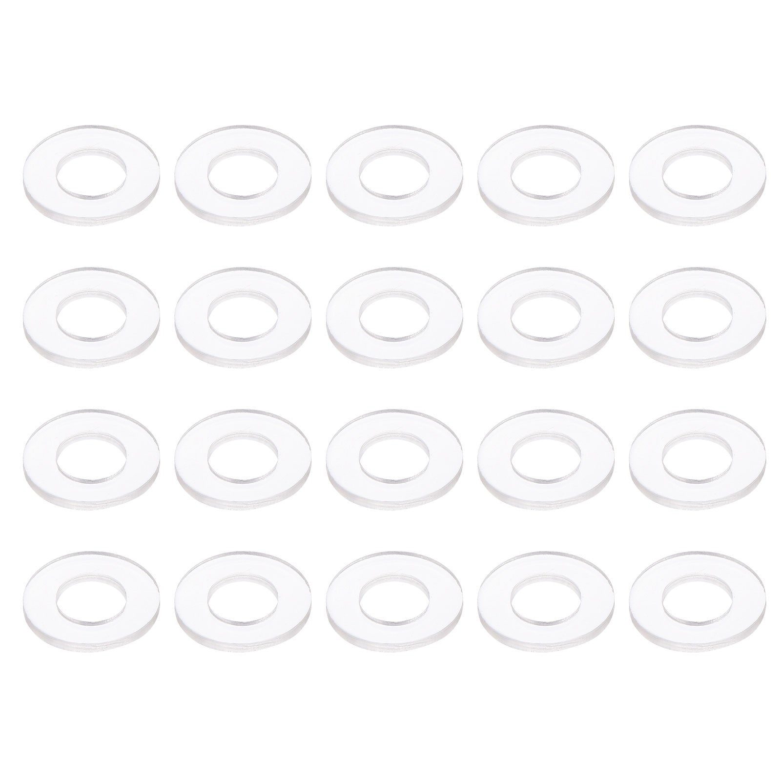 Nylon Flat Washers Metric Plastic Flexibility Gaskets Round Spacer ...