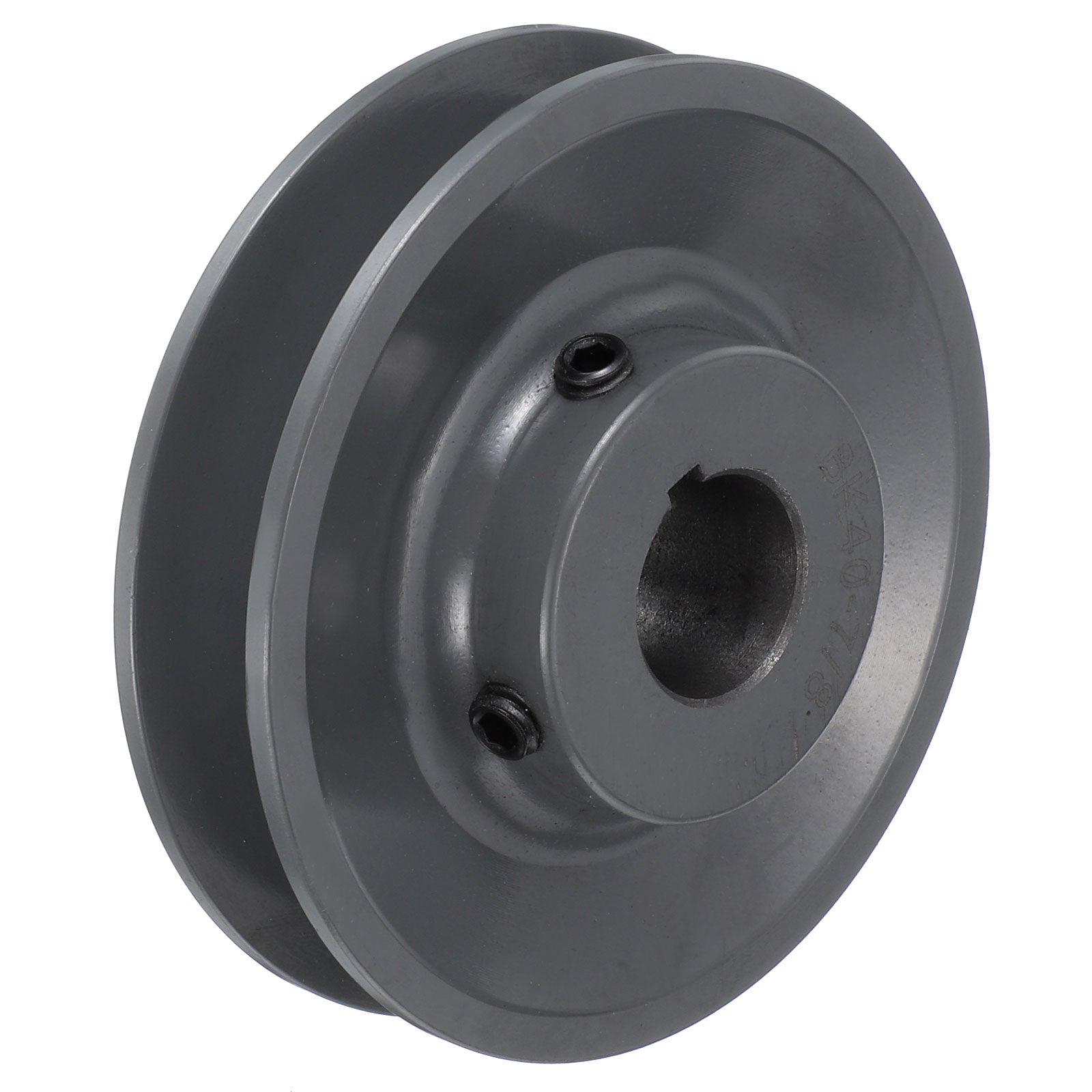 Uxcell BK40-7/8 V-Belt Sheave 7/8"Bore 3.95"OD Single Groove | Harfington