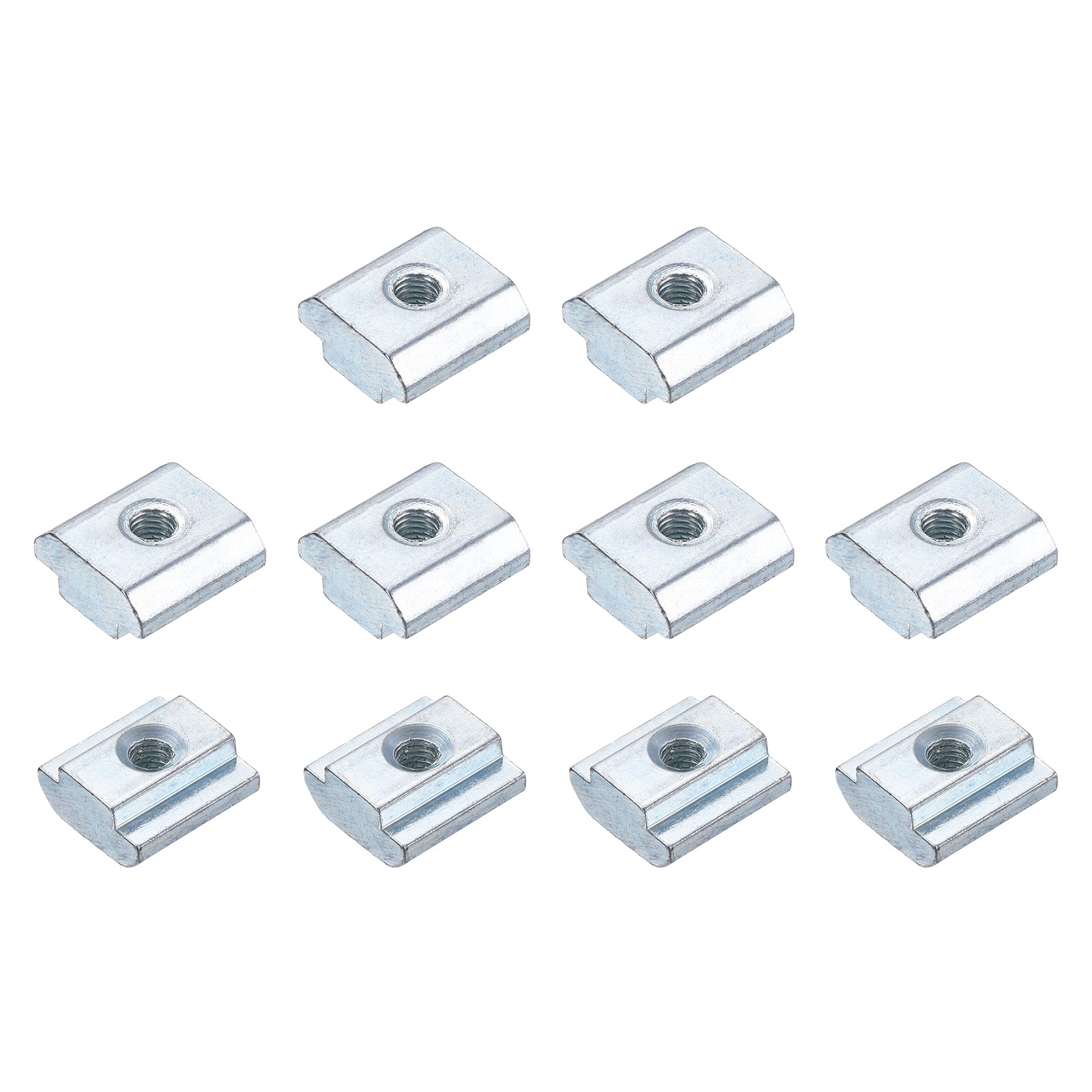 Uxcell 10Pcs M5 T Nut Tee Sliding Slot Nuts T-Slot Nut for 4545 Series ...