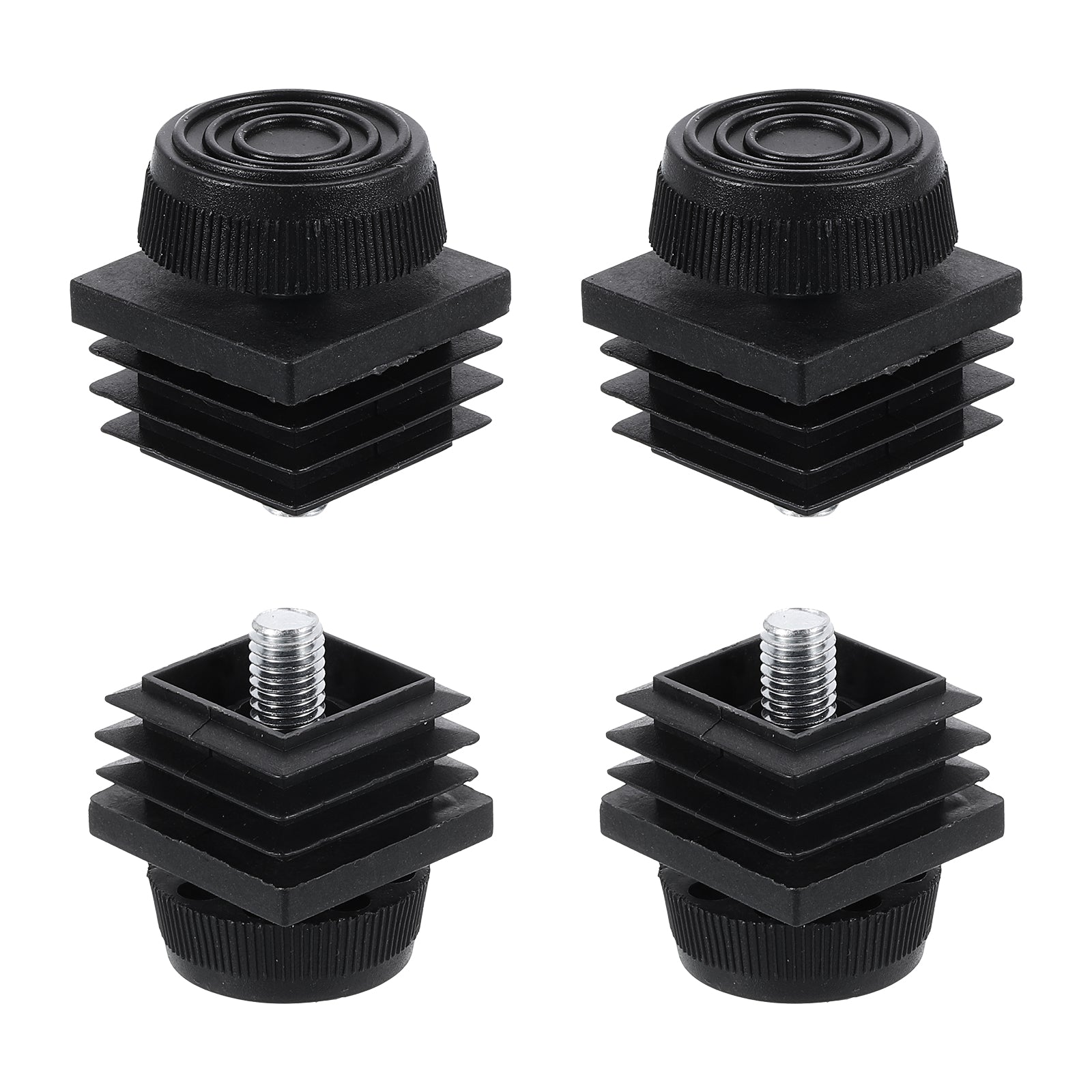30x30mm(LxW) Adjustable Leveling Feet - 4Sets - Insert Kit Furniture ...