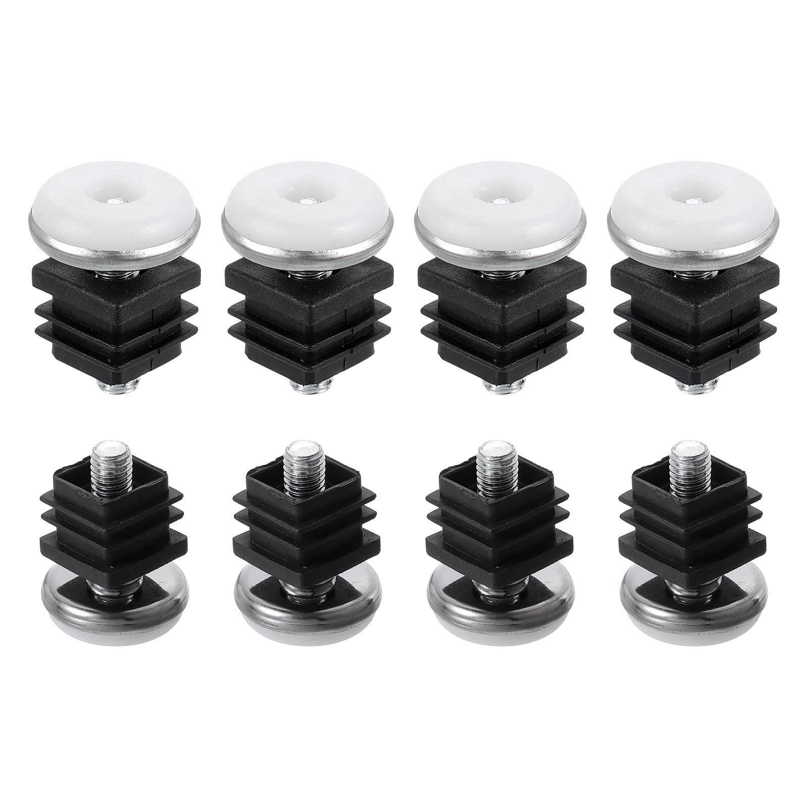 20x20mm(LxW) Adjustable Leveling Feet - 8Set - Insert Kit Furniture ...