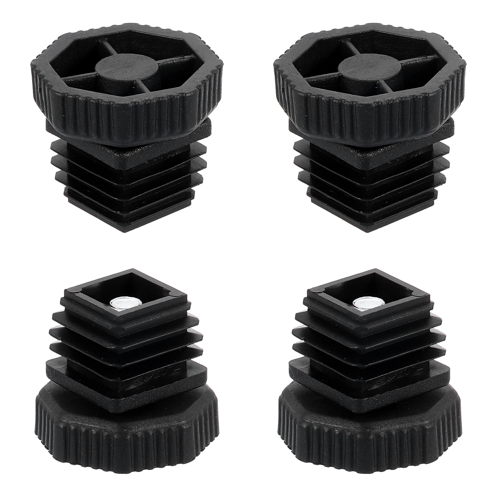 25x25mm(LxW) Adjustable Leveling Feet - 4Sets - Insert Kit Furniture ...