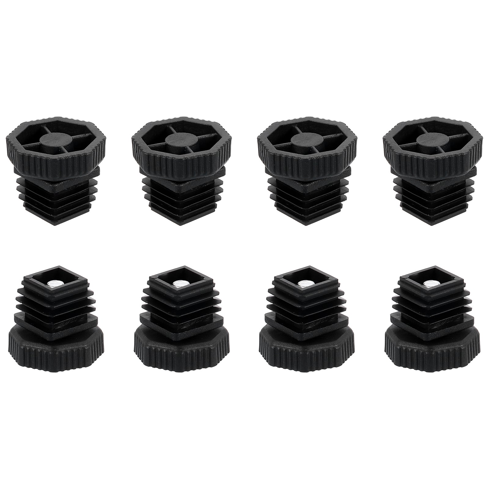 25x25mm(LxW) Adjustable Leveling Feet - 8Set - Insert Kit Furniture ...