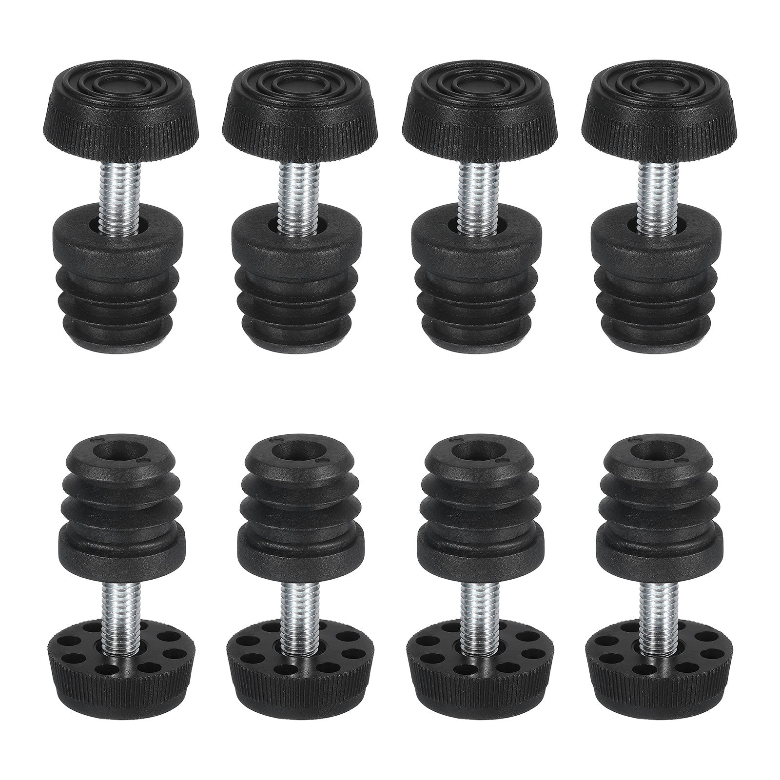 25mm(OD) Adjustable Leveling Feet - 8Sets - Insert Kit Furniture Glide ...