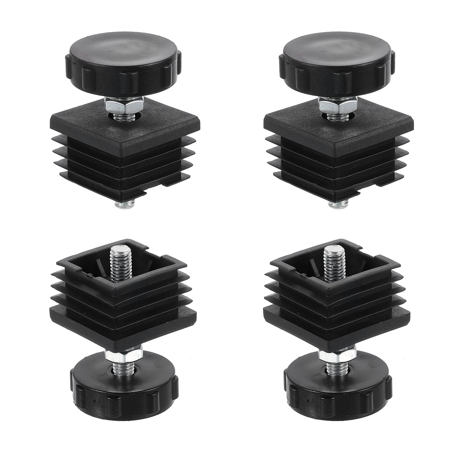 38x38mm(LxW) Adjustable Leveling Feet - 4Set - Insert Kit Furniture ...