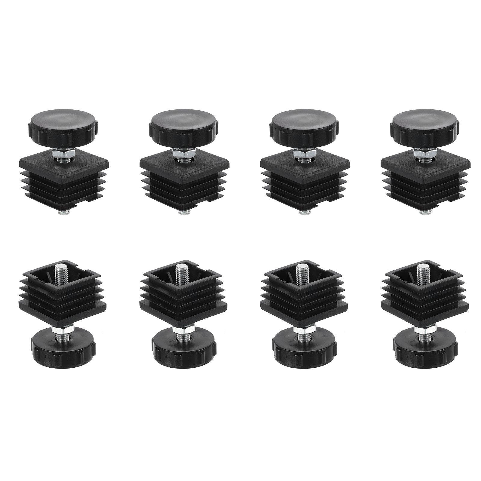 40x40mm(LxW) Adjustable Leveling Feet - 8Set - Insert Kit Furniture ...