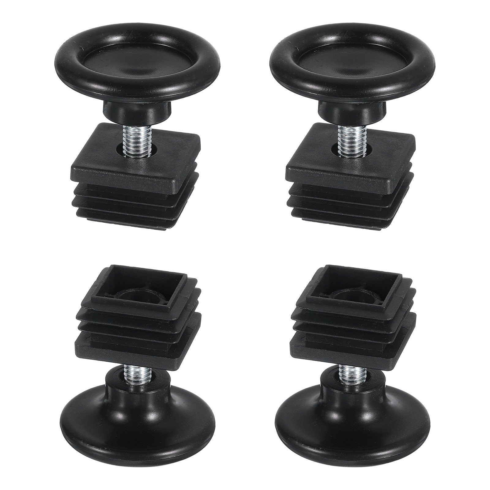 Adjustable Leveling Feet - Insert Kit Furniture Glides | Harfington