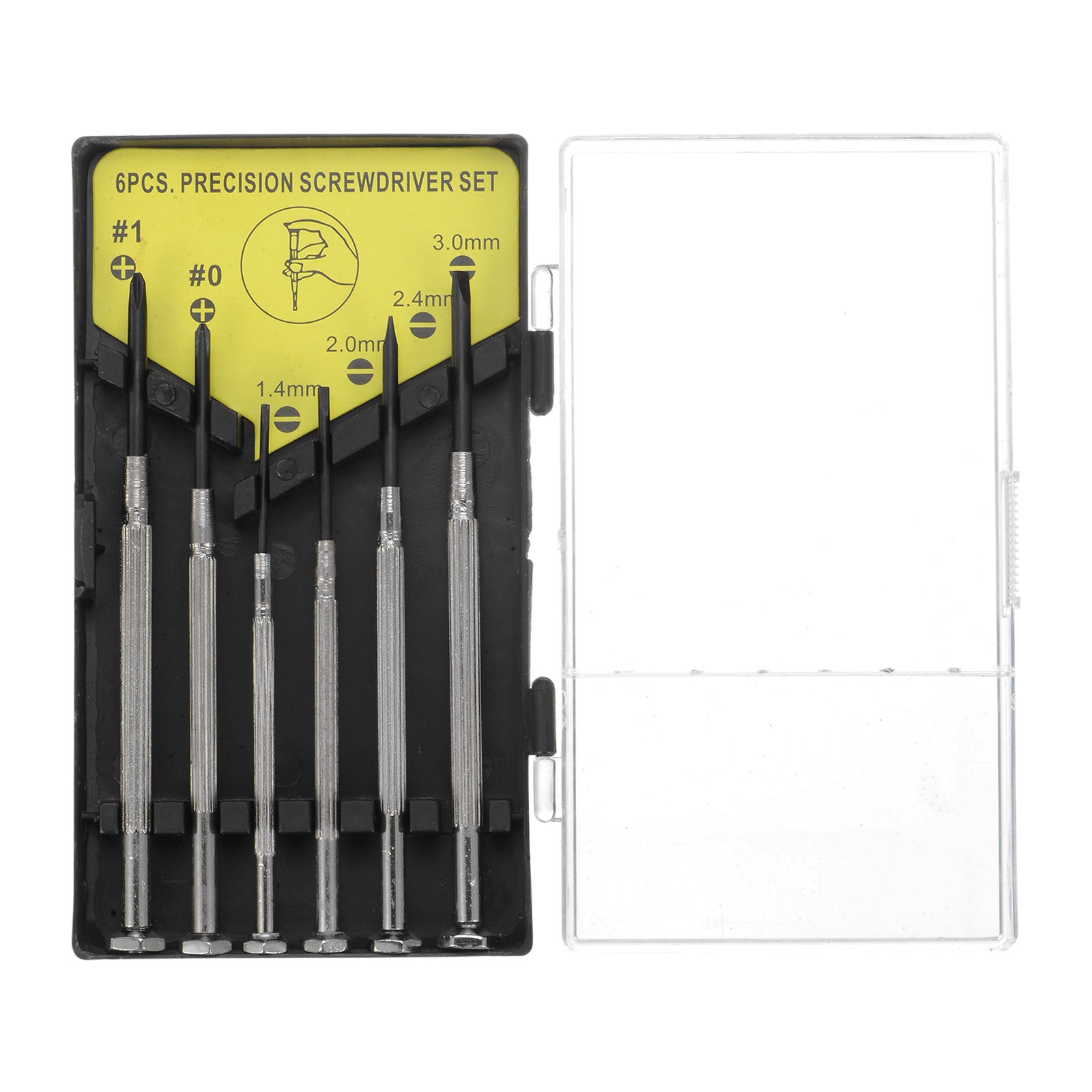 6pcs PH0 PH1 SL1.4-SL3.0 Mini Slotted Phillips Precision Screwdriver ...