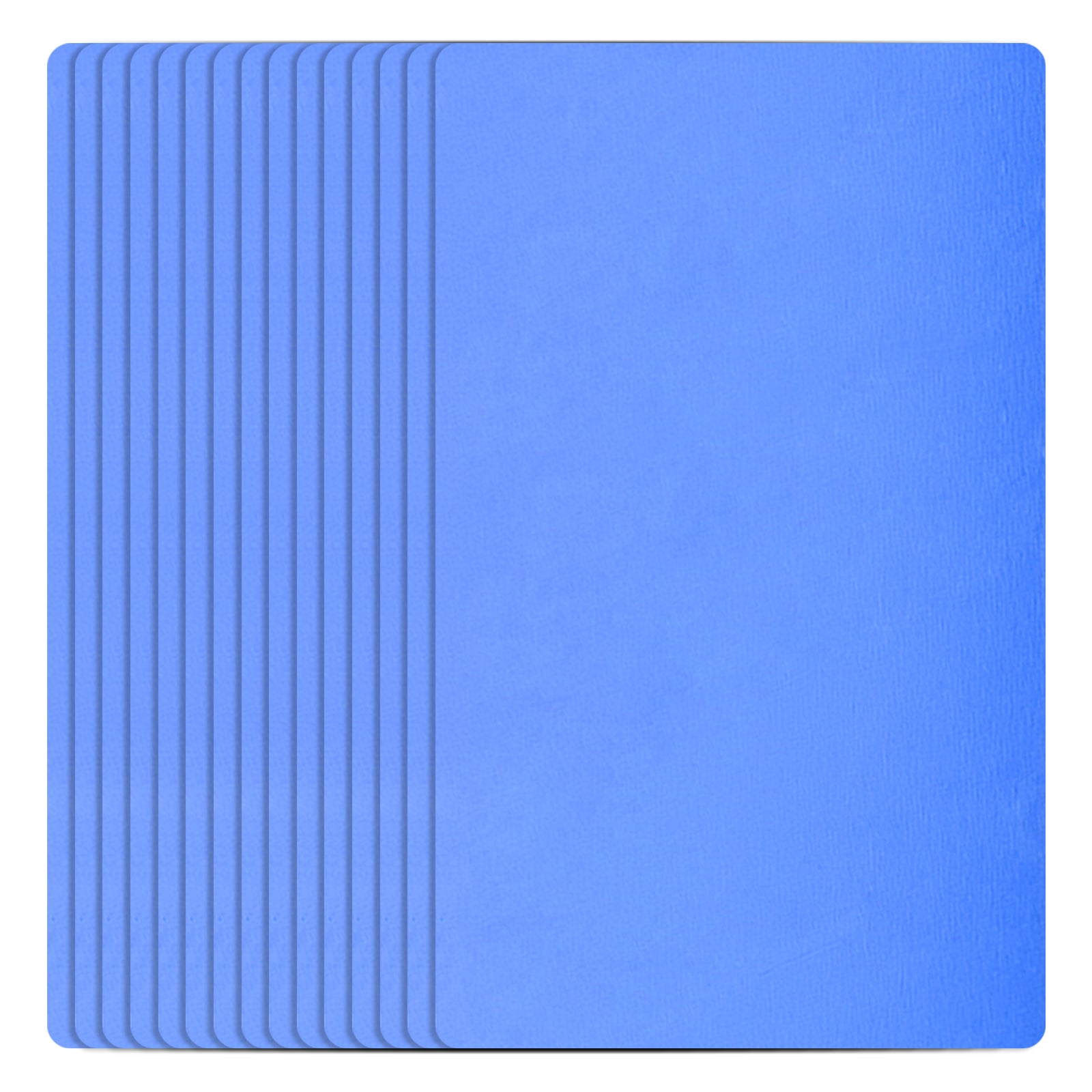15Pack 80x40x0.6mm Blank Business Cards Anodized Aluminum Blank Name ...