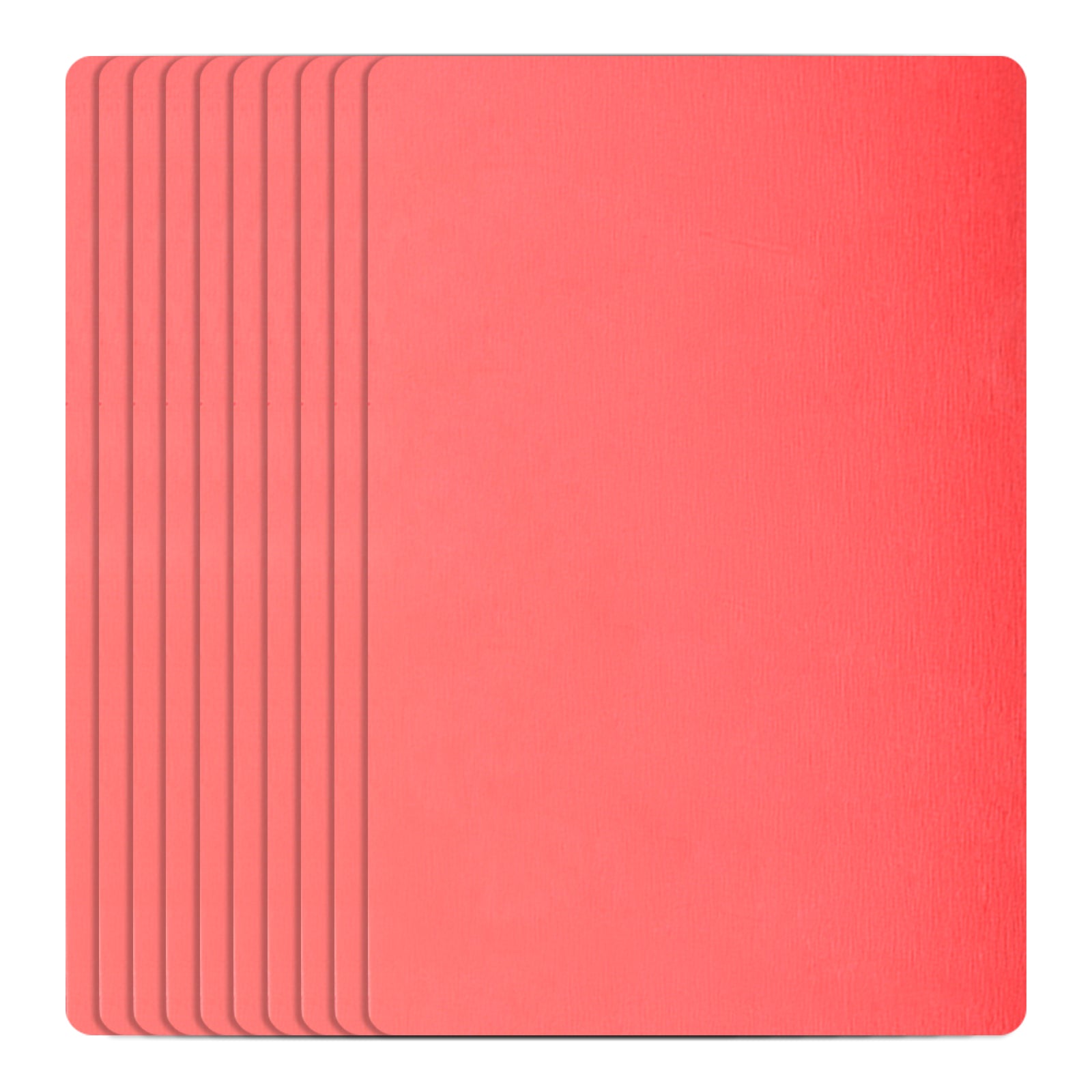 10Pack 100x60x0.6mm Blank Business Cards Anodized Aluminum Blank Name ...