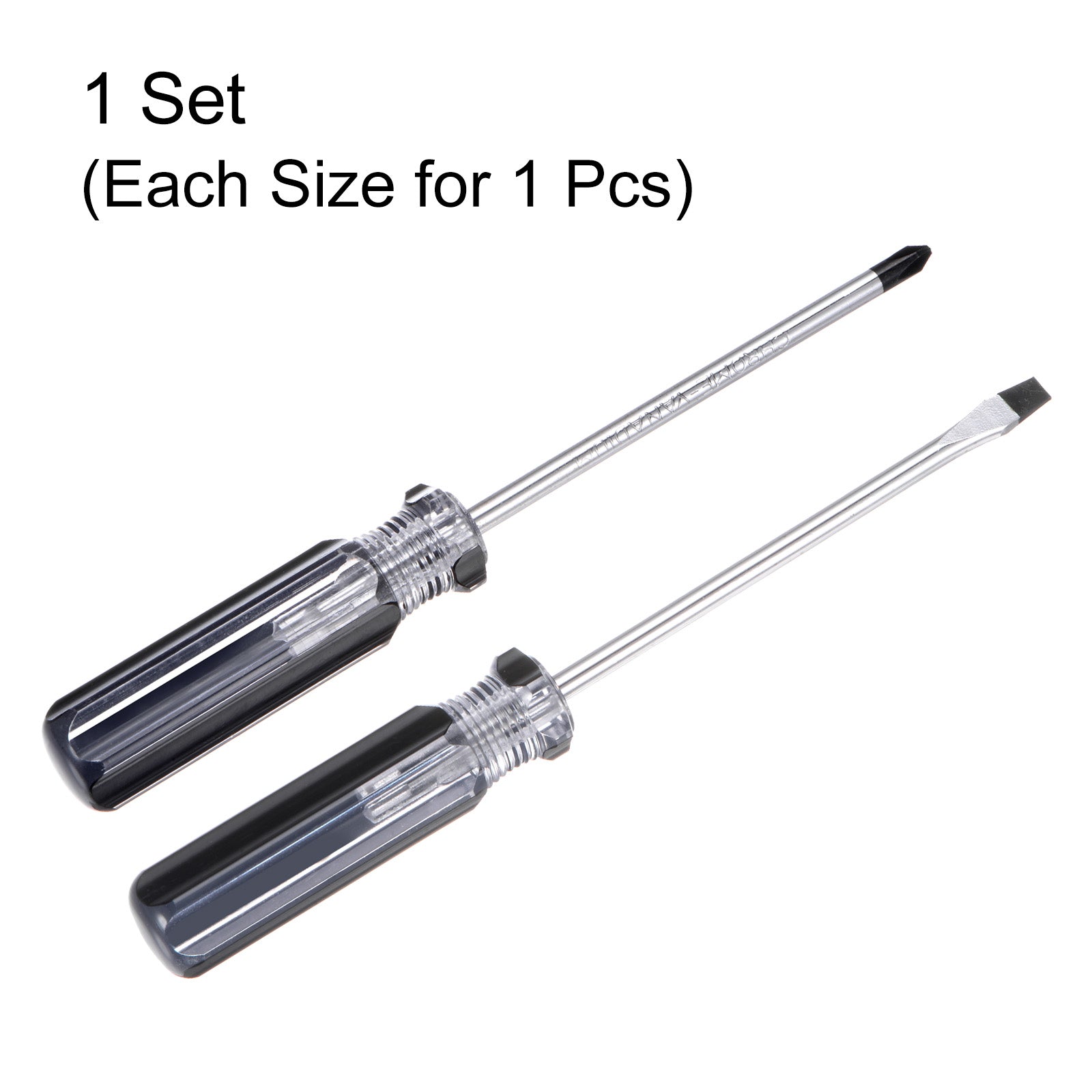 Magnetic Phillips Slotted Screwdriver Flat Head Screw Driver with Non ...