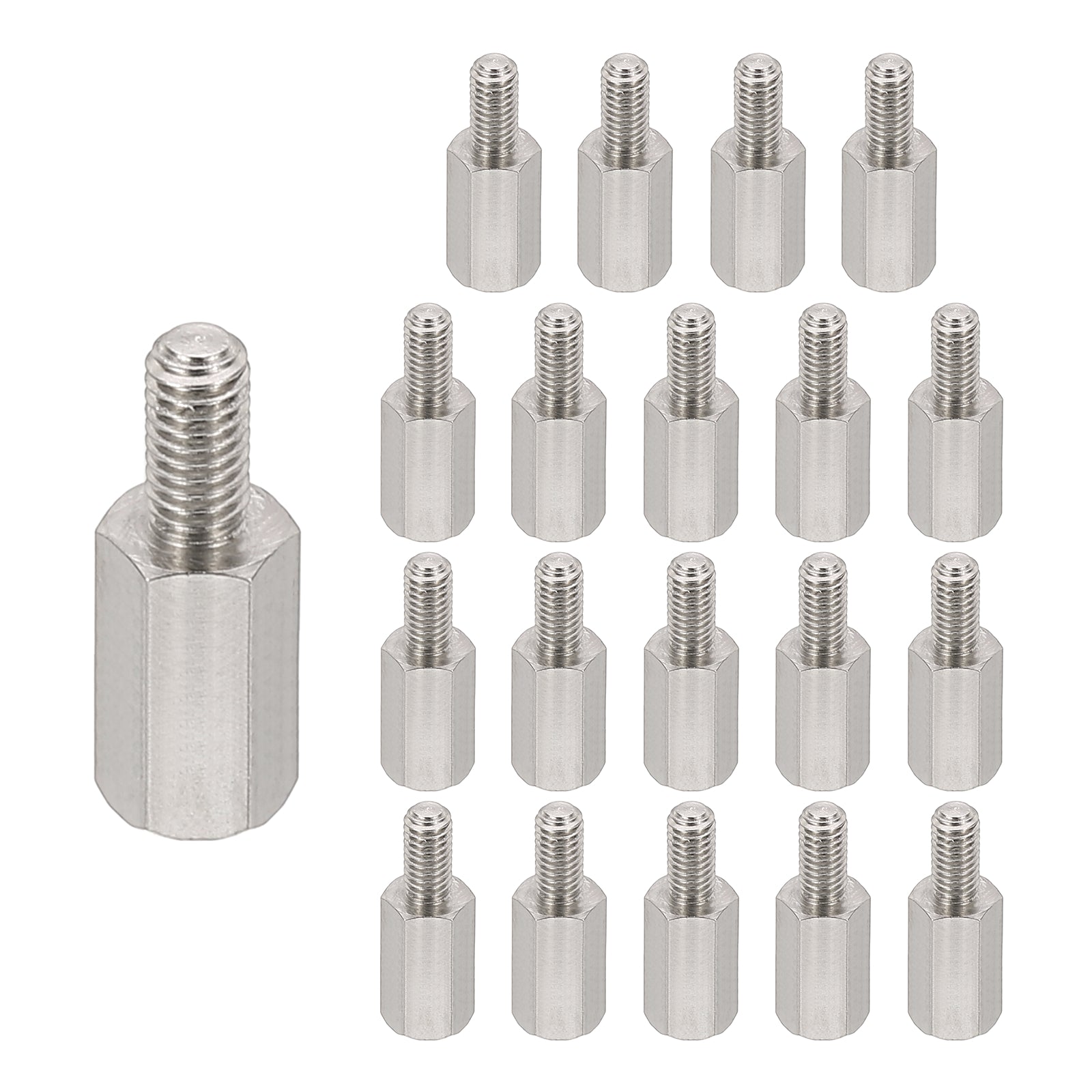 M3*10+6 Album-Scrapbook Extension Posts Screws, 20 Sets Stainless Steel ...