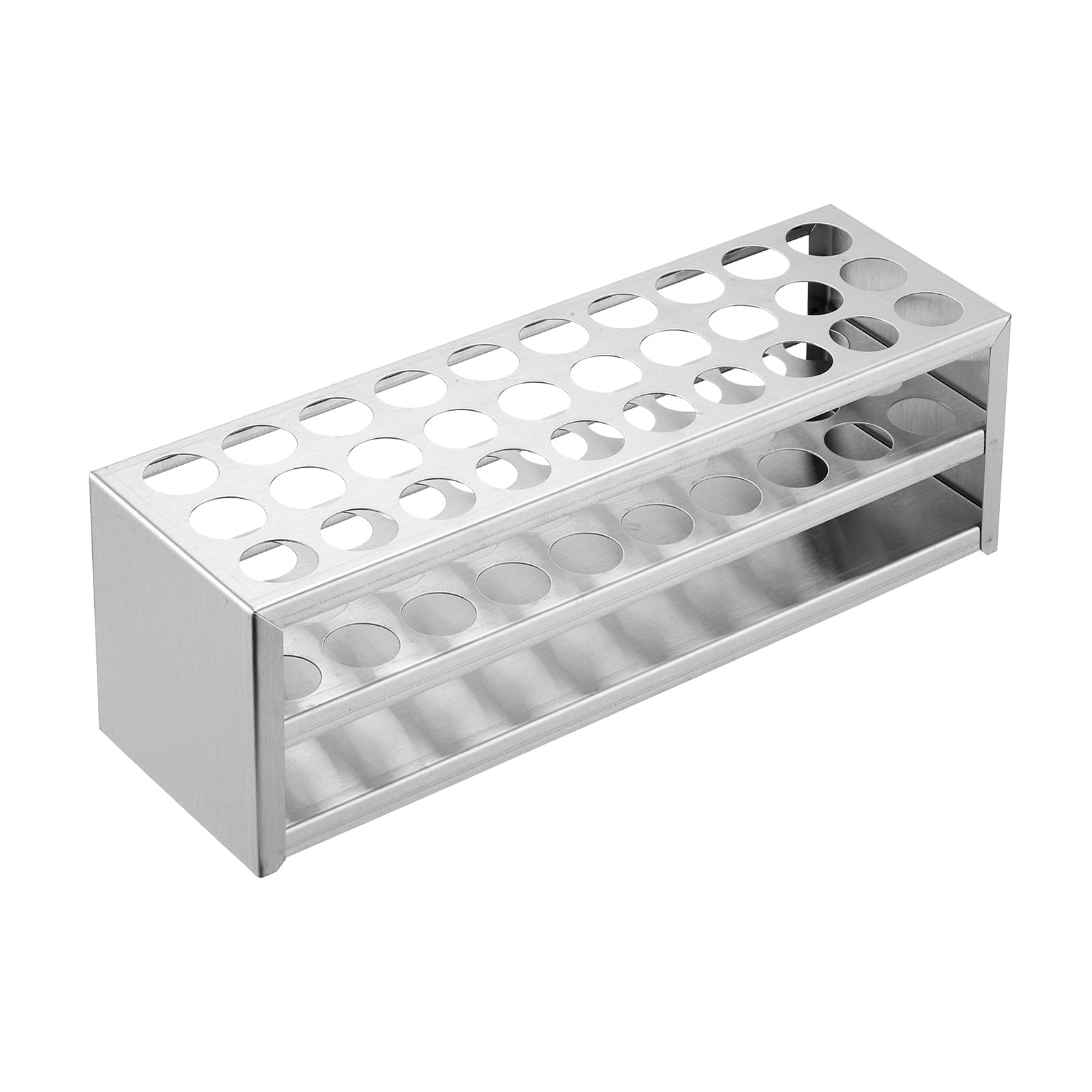 Test Tube Rack, Round Hole 304 Stainless Steel Test Tube Holder Stand ...