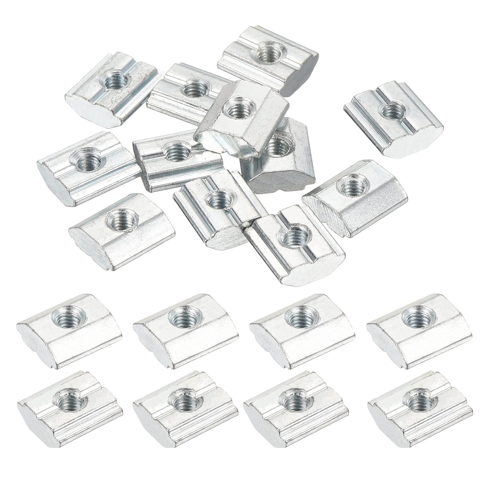 Uxcell 12Pcs M3 T Nut Tee Sliding Slot Nuts T-Slot Nut for 3030 Series ...