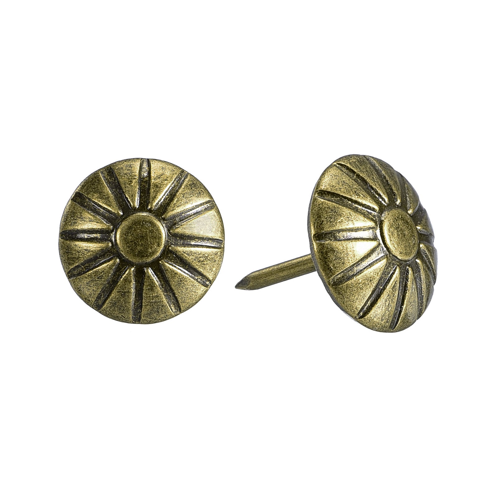 Uxcell Upholstery Tack Nail Pins Furniture, Thumb Tack Pins Carbon ...