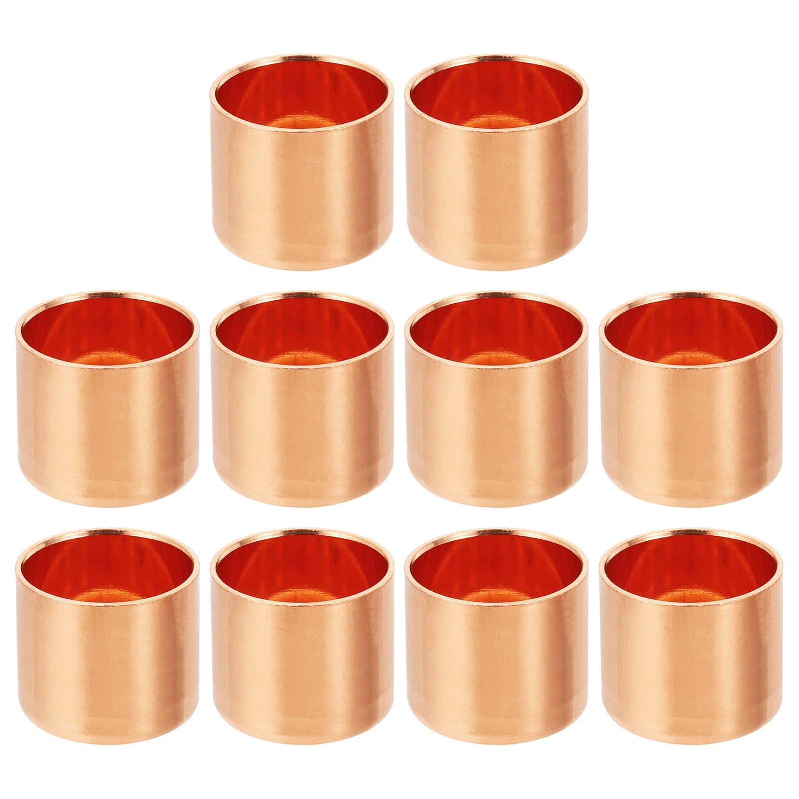 Copper Pipe End Cap, Copper Fitting Cap Sealing Sweat Plug Solder ...