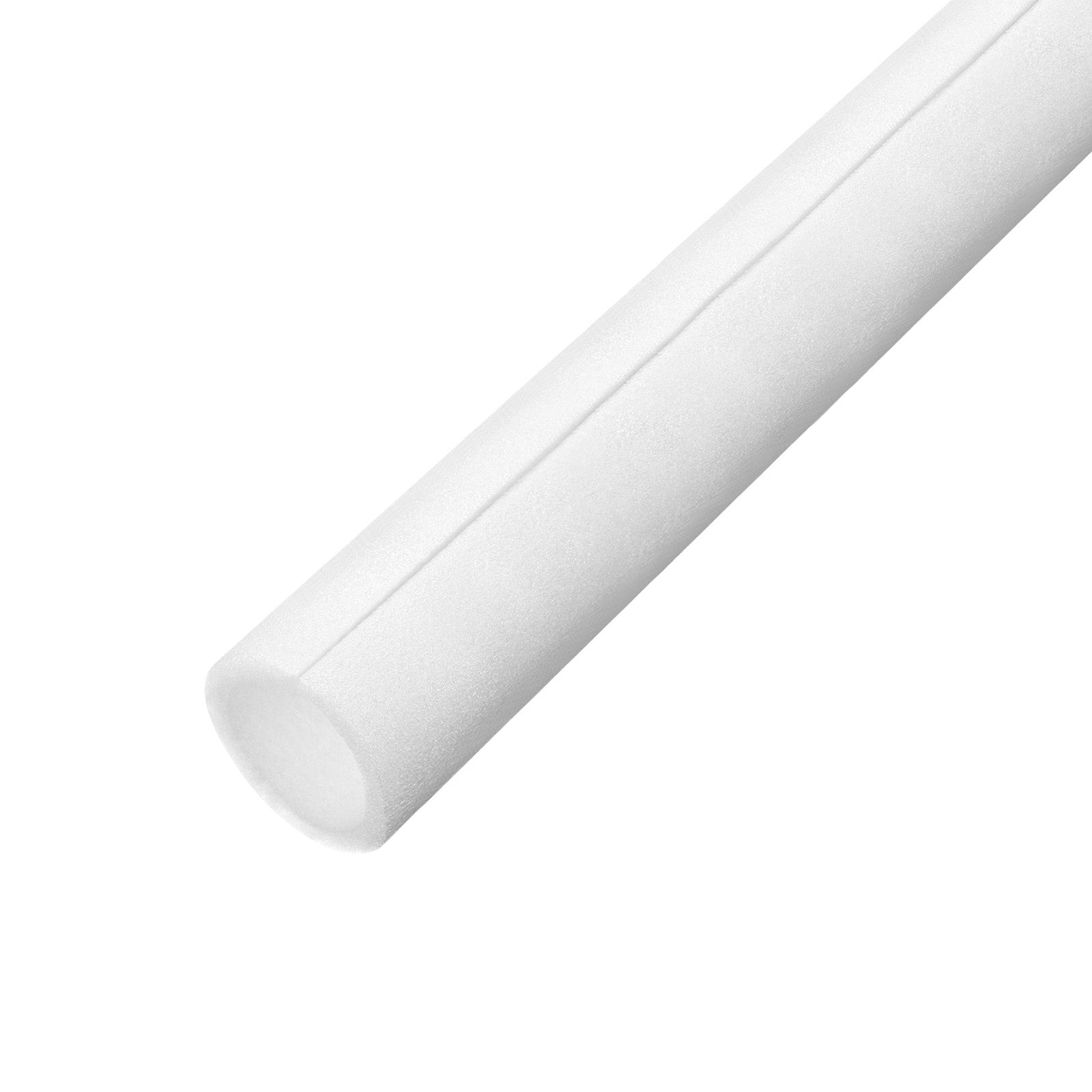 Pipe Insulation Foam Tube Split Pipe Lagging 60mm ID 80mm OD 3ft, White ...