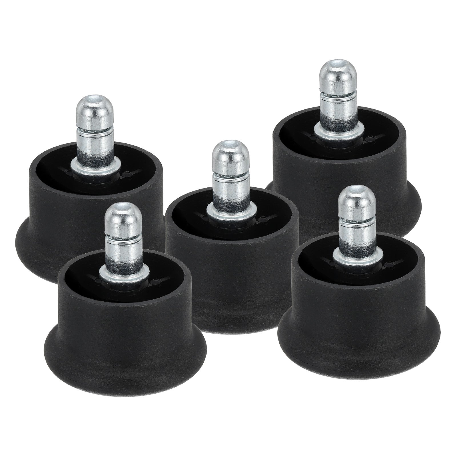Bell Glides Replacement Low Profile Office Chair Fixed Caster Wheels ...