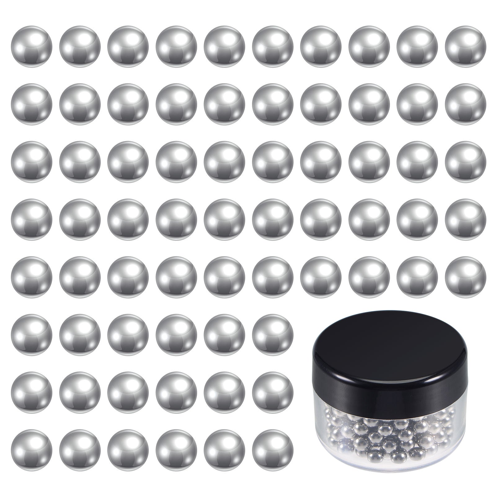 Precision Balls G100 4mm 20pcs, 304 Stainless Steel Bearing Balls Beads ...