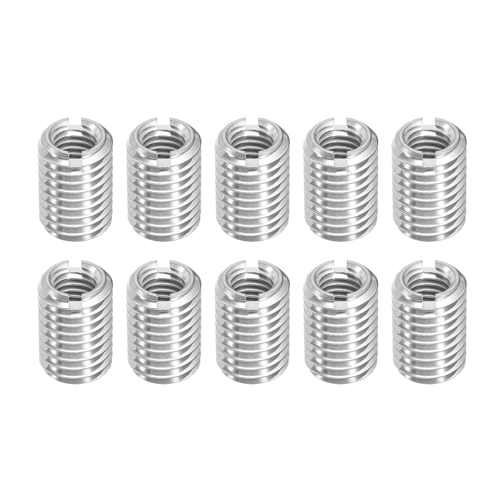 Uxcell Threaded Insert, Stainless Steel Screw Thread Sleeves Thread ...