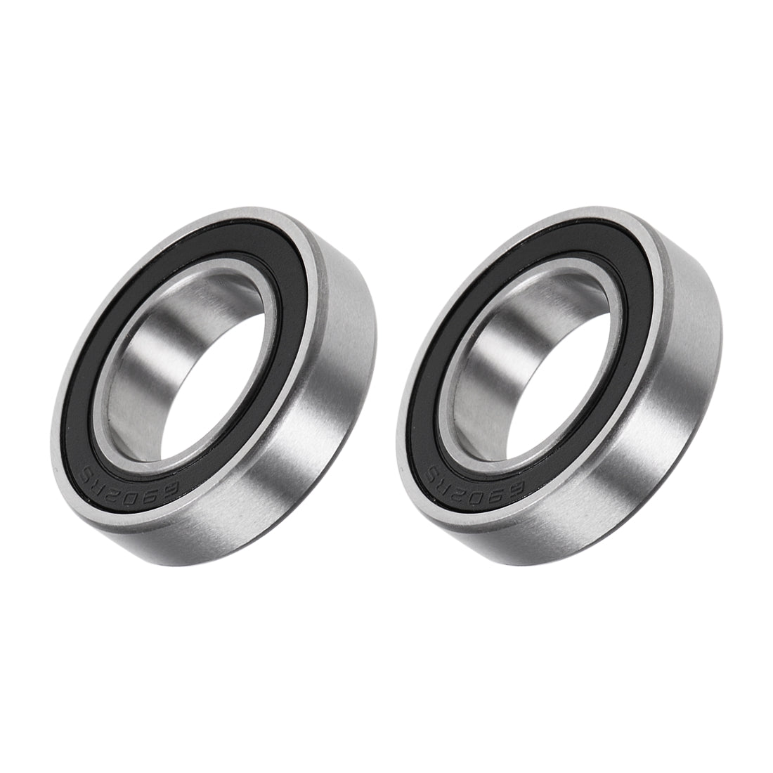 Deep Groove Ball Bearings 16287-2RS 16x28x7mm 2Pcs Chromium Steel ...