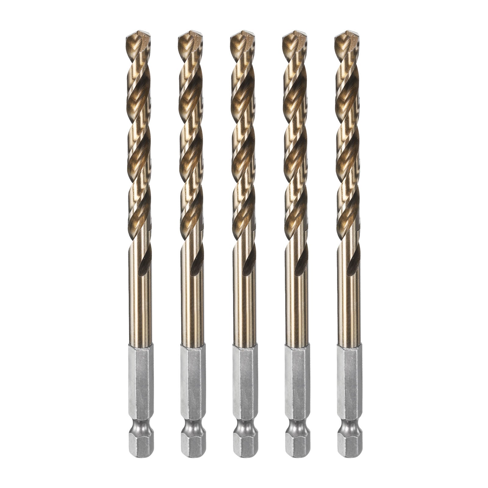 Hex Shank Drill Bit Oxide M35 High Speed Steel Twist Drill Bit Degree ...