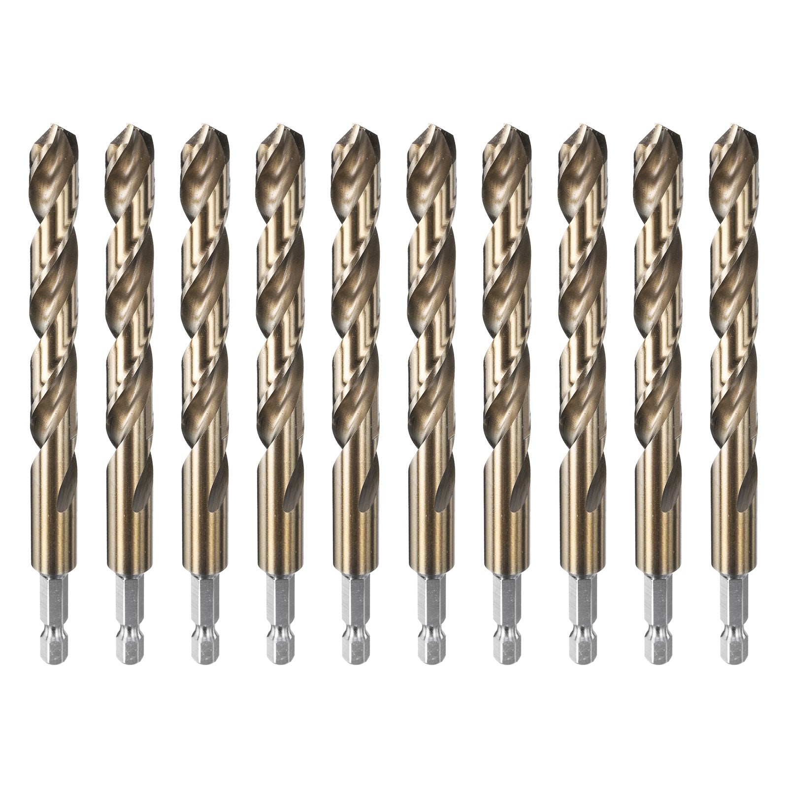 Hex Shank Drill Bit Oxide M35 High Speed Steel Twist Drill Bit Degree ...