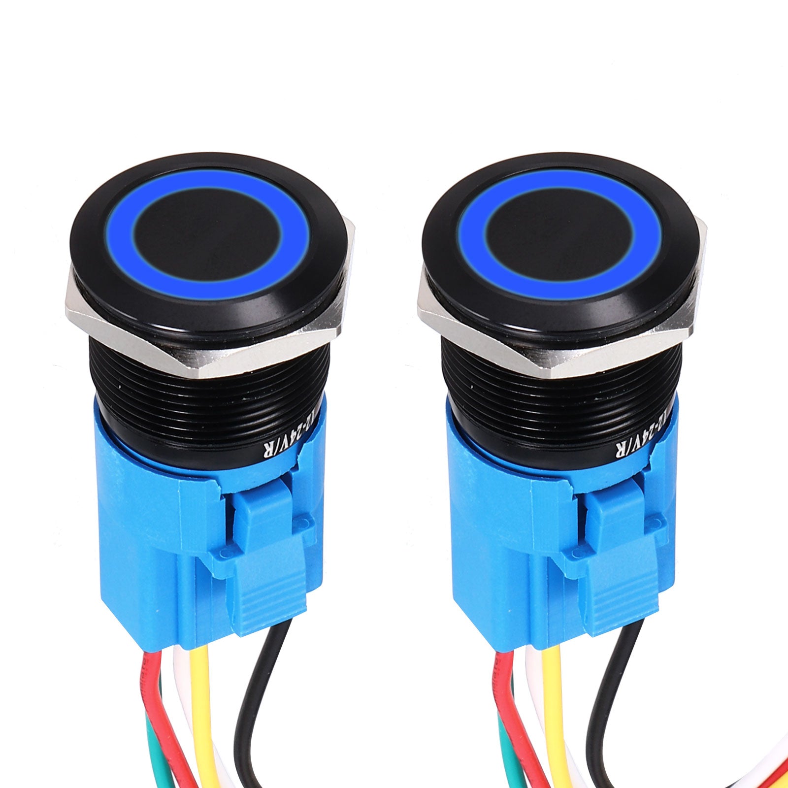 Push Button Switch, Momentary Latching Push, Button, Starter Light on ...