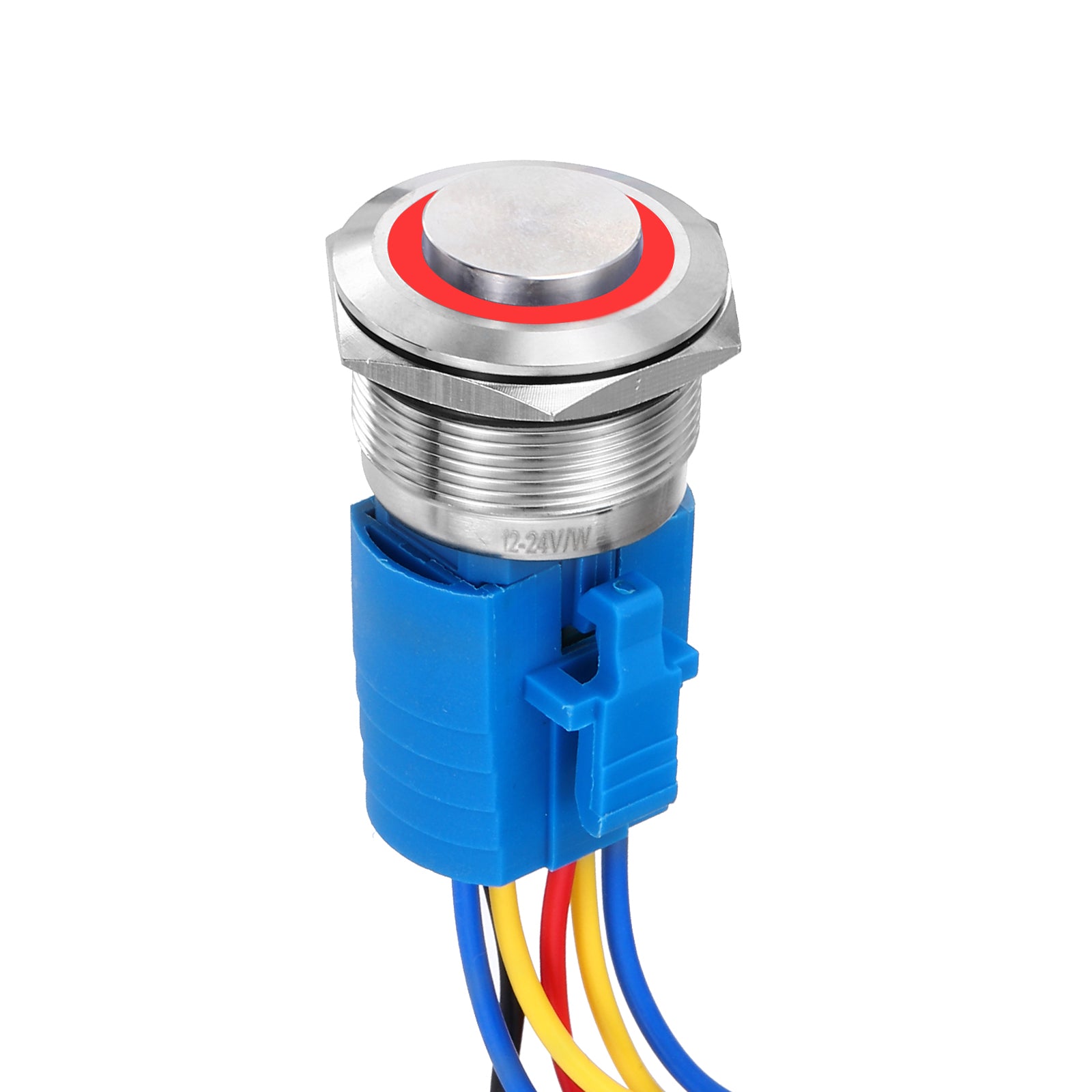 Stainless Steel Momentary Push Button Switch Domed Head Shell Pins with ...