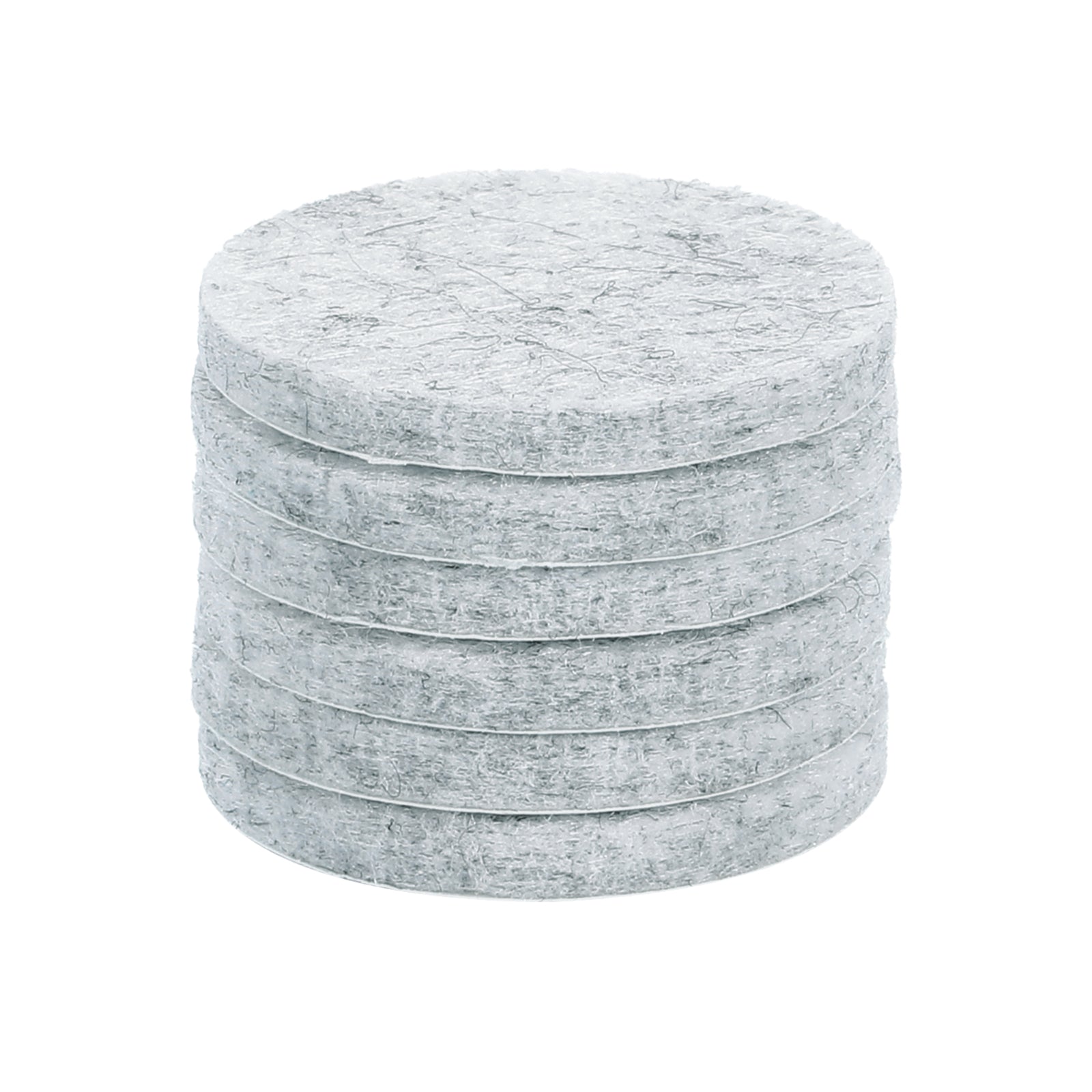 Uxcell Round Felt Furniture Pads, 6Pcs 1" x 0.12" Adhesive Felt Pad ...