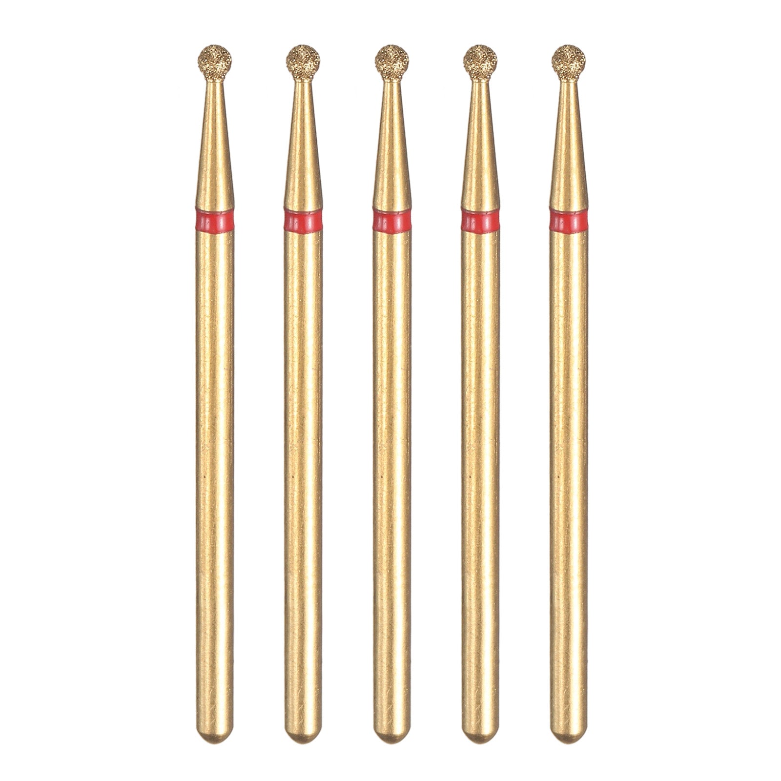 Diamond Grinding Bit Ball Head Titanium Plated Stone Sanding Drill Bits ...
