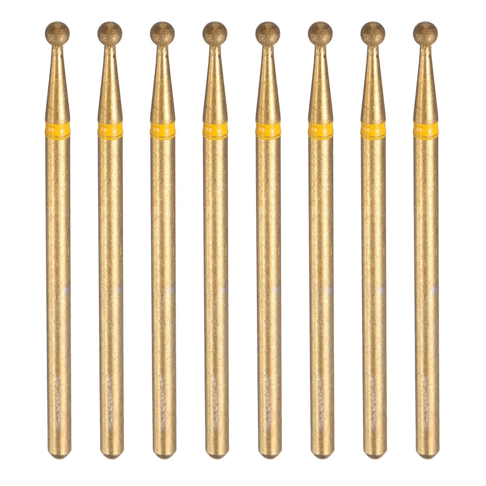 Diamond Grinding Bit Ball Head Titanium Plated Stone Sanding Drill Bits ...