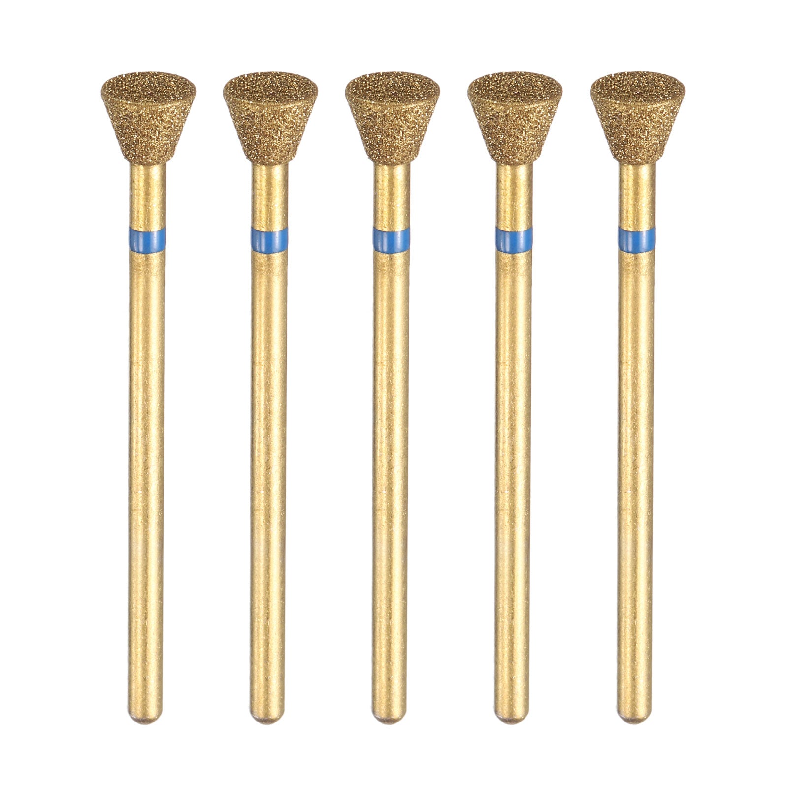 Diamond Grinding Bit Inverted Cone Head Titanium Plated Stone Sanding ...