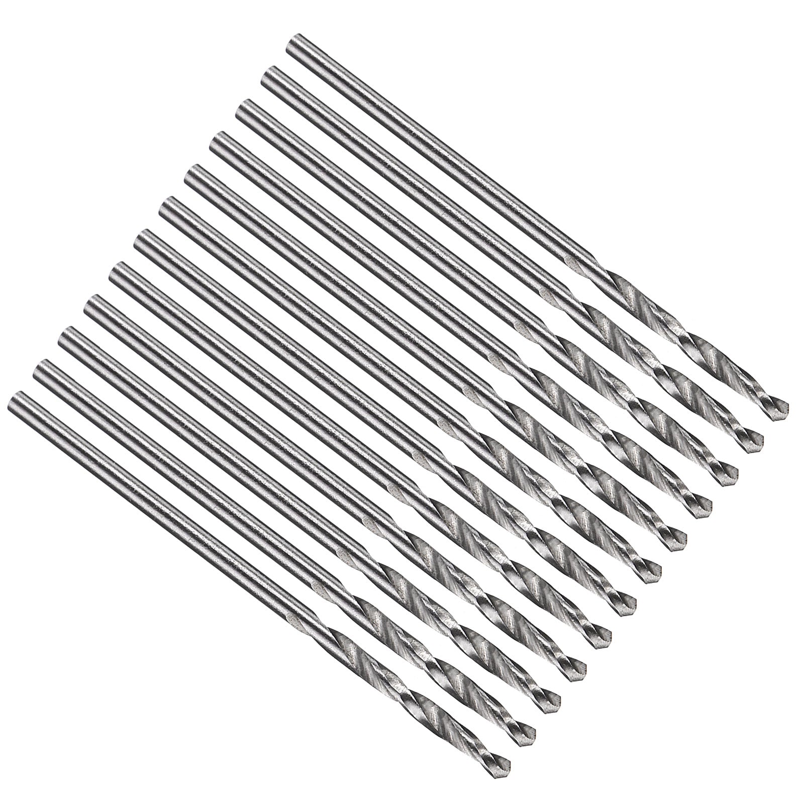 #60 Drill Bit Straight Shank 118° M2 HSS Uncoated (Bright) - 12 Pack ...
