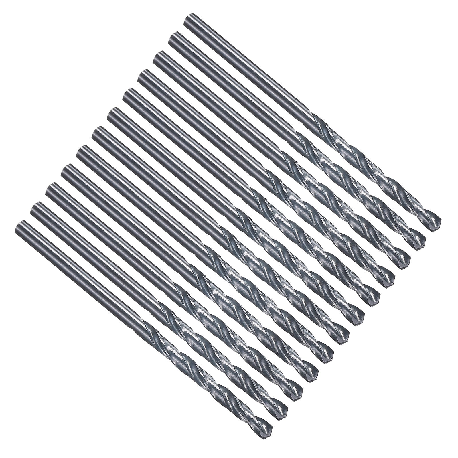 #30 Drill Bit Straight Shank 135° M2 HSS Nitriding Black - 12 Pack ...