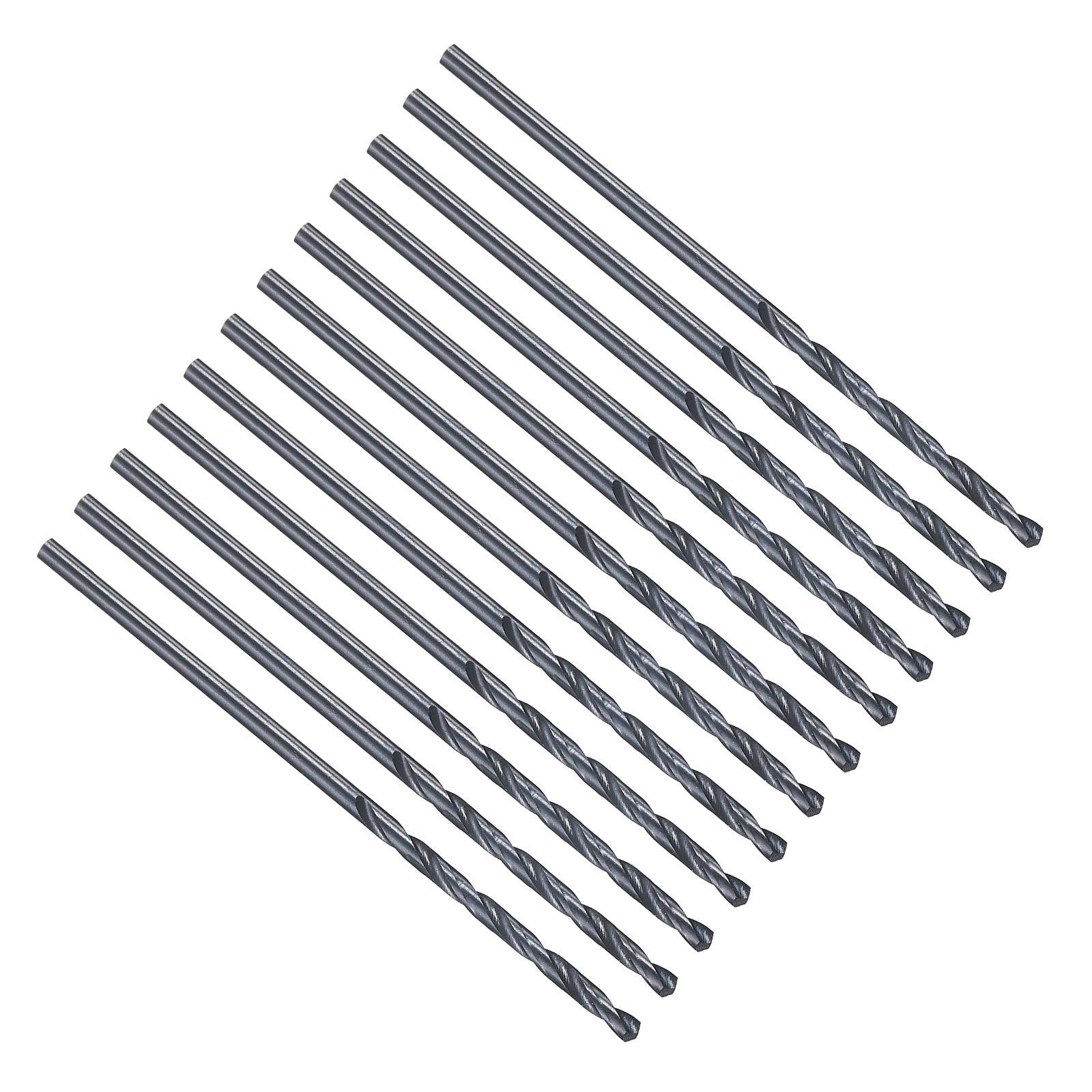 #50 Drill Bit Straight Shank 135° M2 HSS Nitriding Black - 12 Pack ...