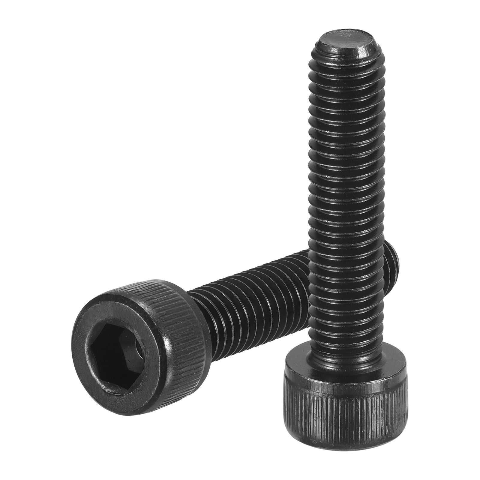 Uxcell Hex Socket Bolts (M8-1.25x35), Carbon Steel Hex Socket Drive ...