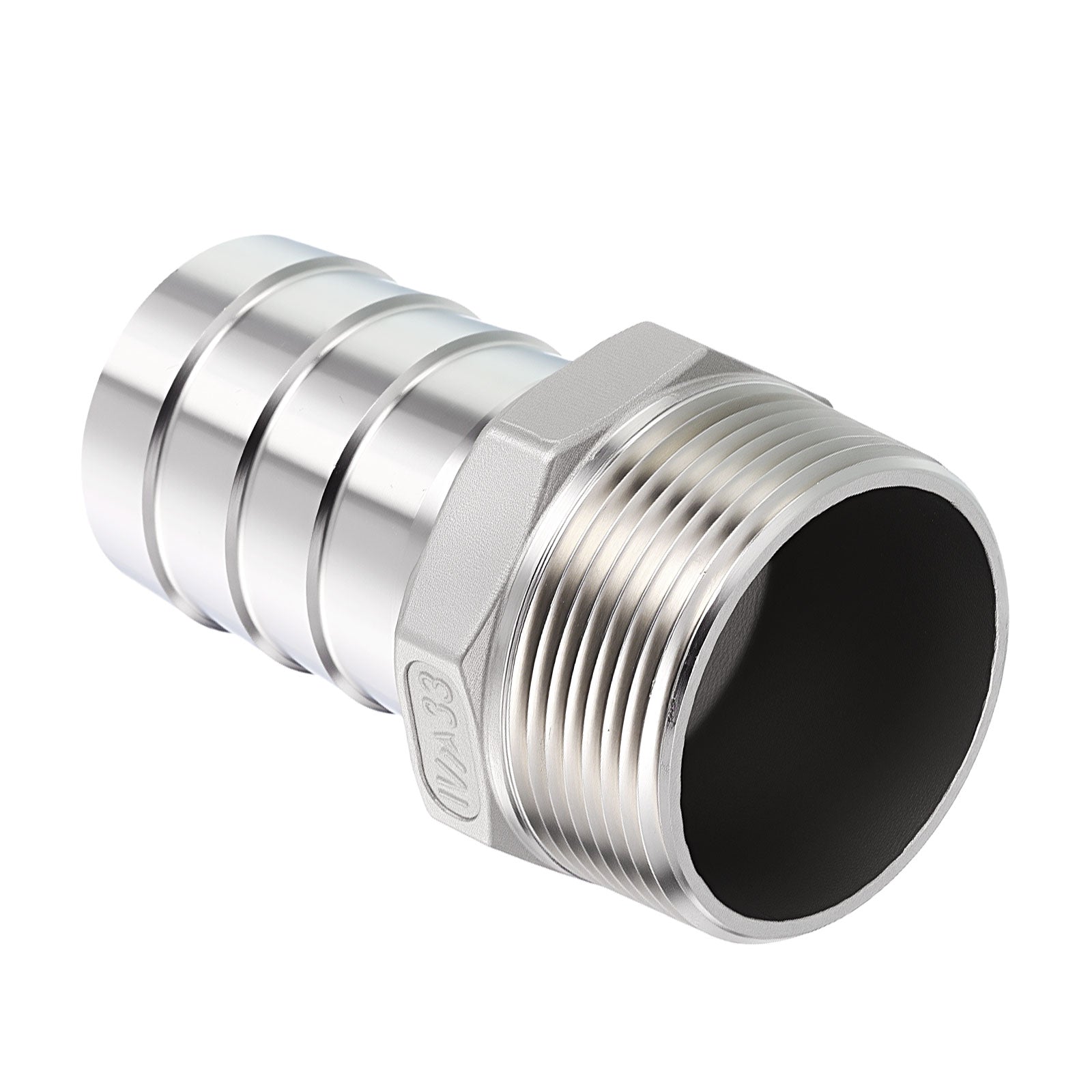 Pack of 1 Hose Barbs Fittings 40 Hose Barbs to 1 1/2" NPT Male Fittings ...