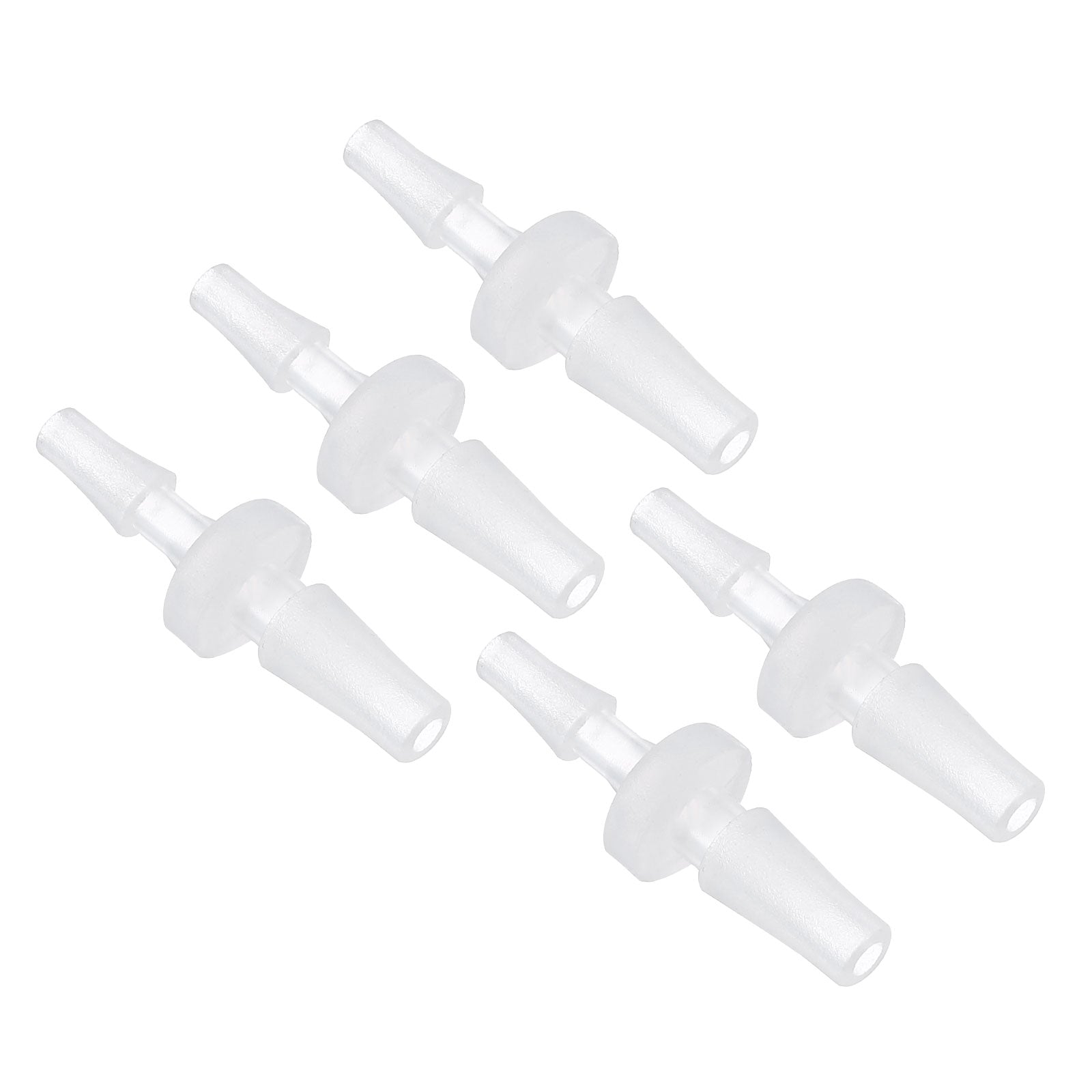 Pack of 5 Plastic Hose Barb Fittings 3/32" Hose Barb to 1/8" Fittings ...