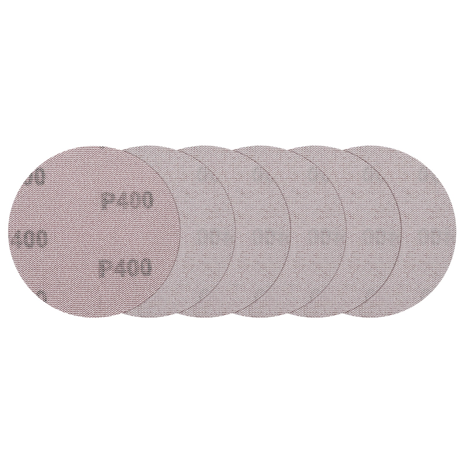 5 Inch Mesh Sanding Disc, 50pcs 400 Grit Dust Free Drywall Sandpaper ...
